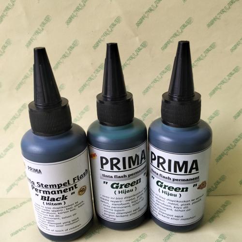 Jual TINTA STEMPEL FLASH PERMANENT UNTUK PLASTIK DLL KEMASAN 100 ML ...