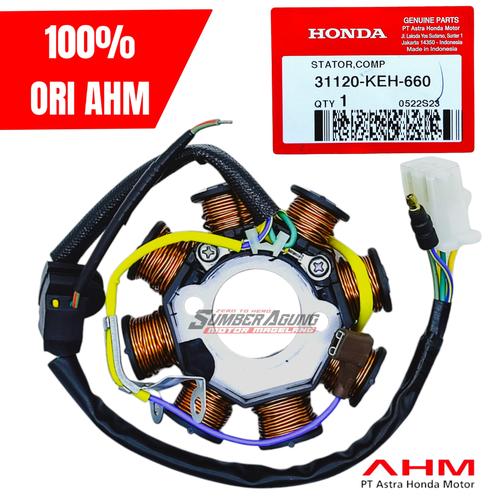 Jual SPULL SPUL STATOR SPOLL ASSY HONDA MEGAPRO PRIMUS AHM 31120-KEH-660 - 31120-KEH-660 - Kota ...