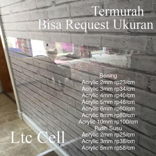 Jual Acrylic 3 mm Laser Cutting Custom Akrilik Lembaran Potongan ...