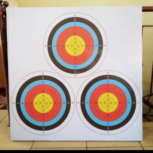 Jual Bantalan target panah 100x100 x 8 cm dengan face target sasaran ...