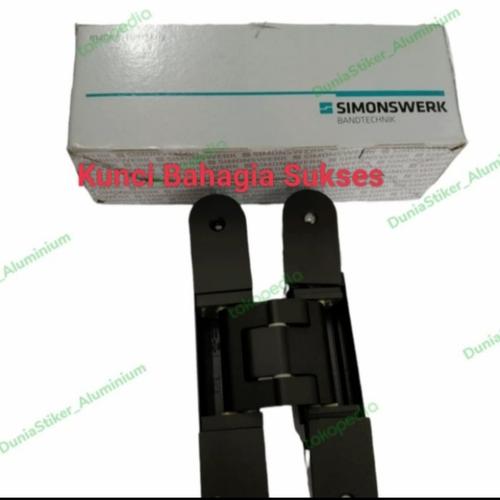 Jual ENGSEL TANAM SIMONSWERK TECTUS TE-340-3D-MATT BLACK CONCEALED ...