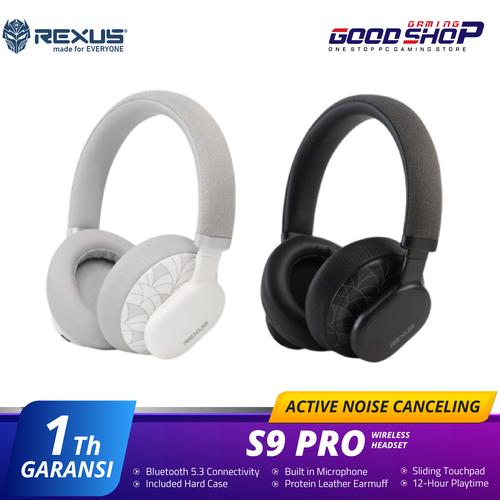 Jual Rexus Headset Wireless S9 Pro With ANC - Putih - Jakarta Pusat ...