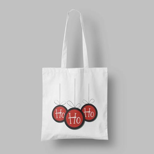 Jual Totebag Merchandise Ho Ho Ho Merry Christmas Tas Natal Tahun Baru ...