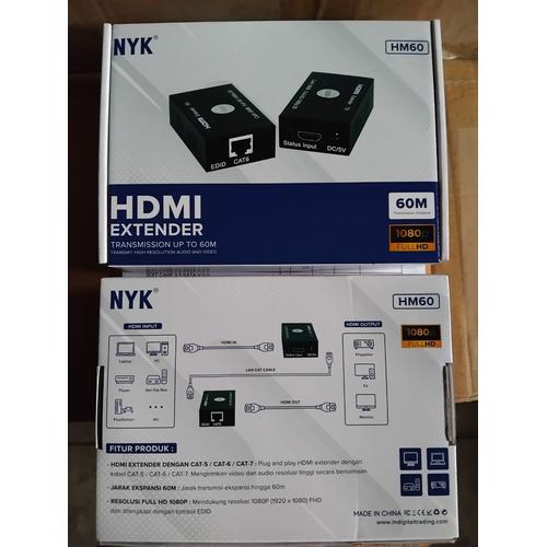 Jual HDMI Extender 60 Meter NYK ORIGINAL - Jakarta Pusat - ANUGRAH ...