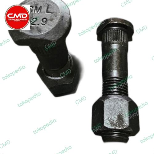 Jual Baut Roda Fuwa Trailer 13 Ton Drat Kasar LH RH Grade 12,9 - LH ...