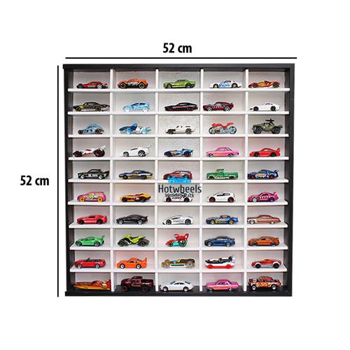Jual Rak Diecast Kayu 50 HP / Rak Display Hot Wheels / Rak Lego Skala 1 ...