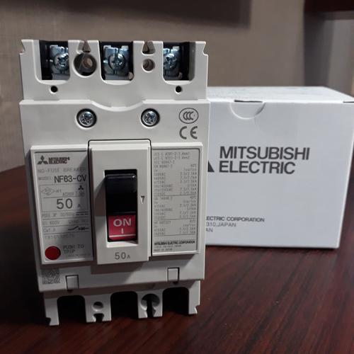 Jual NFB MCCB MITSUBISHI NF63CV 3P 40A No Fuse Breaker NF 63 CW 3P 40 A ...