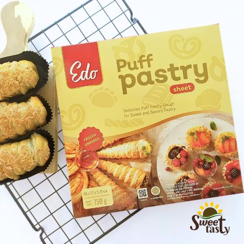 Promo EDO Pastry Puff Sheet | Kulit Pastry Edo Lembaran 375 - 750 gram ...