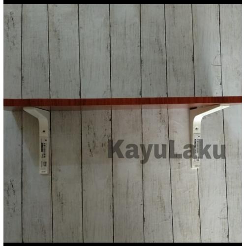 Jual ambalan dinding custom ukuran 70x60 coklat muda - Kota Bekasi ...