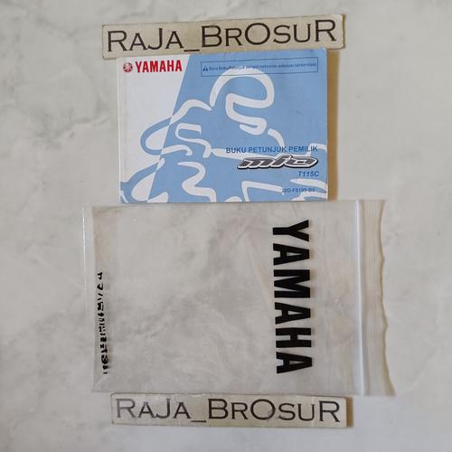 Jual Buku petunjuk pemilik Yamaha Mio Sporty Mio Smile Gen 2 28D 2008 ...