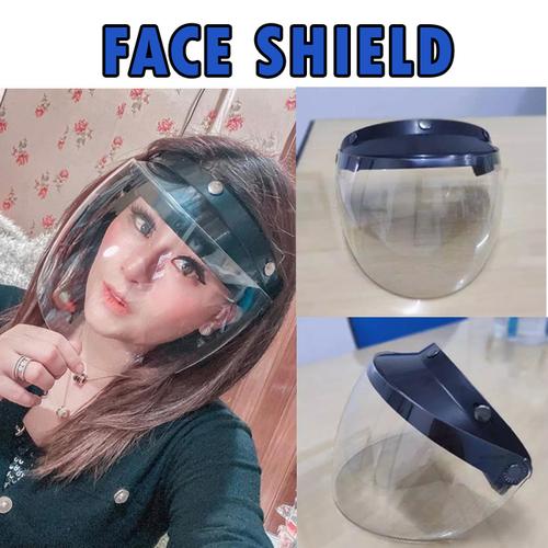 Jual PELINDUNG WAJAH FACE SHIELD HELM - Hitam - Jakarta Barat - JKcare ...