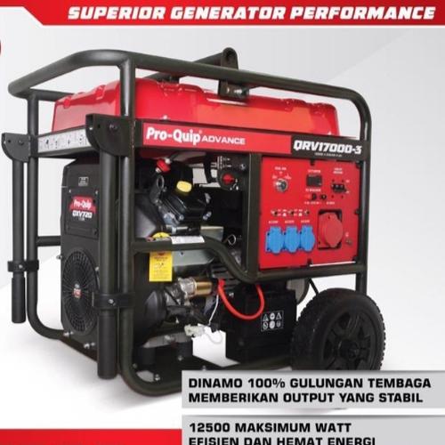 Jual genset pro-quip 12000 watt 3 phase - genset open 12 kva 3 phase ...