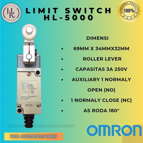 Jual HL-5000 omron Limit switch roda - Jakarta Barat - HK KOMPONEN ...