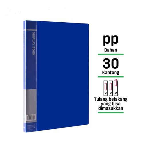 Jual MAP CLEAR HOLDER F4 30 LBR DELI DISPLAY BOOK TEBAL MAP DOKUMEN ...