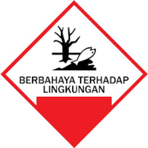 Jual SIGN STICKER BERBAHAYA TERHADAP LINGKUNGAN UK 20X20CM LIMBAH B3 ...