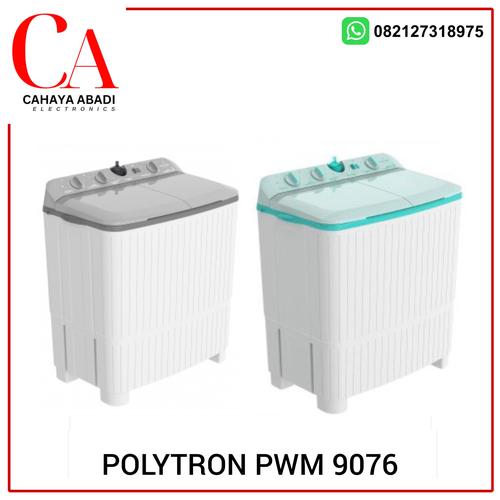 Jual MESIN CUCI POLYTRON 9 KG SAMBA series PWM 9076Y PWM 9076G PWM 9076 ...