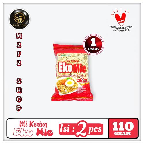 Jual Mie Kering Eko Mie Nikmat dan Hemat Isi 2 - 110 gr (Harga 1 Pack ...