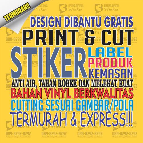 Jual Stiker Label, Sticker Label, stiker, sticker, stiker produk BS01 ...