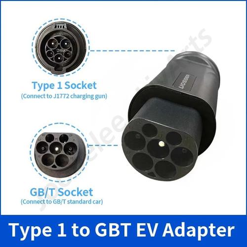 Jual Adapter EV Charger Type 1 Adaptor ke GBT Wuling Air EV Type 2 ...