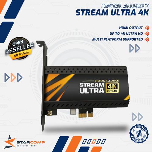 Promo Digital Alliance Ultra Stream PCIe Card 4K DA Stream Card - 1PCS ...