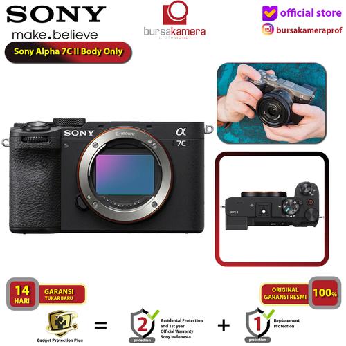 Promo Sony A7C II Body Only Mirrorless Camera Alpha A7CII A7 C Mark 2 RESMI - Black Cicil 0% 3x ...