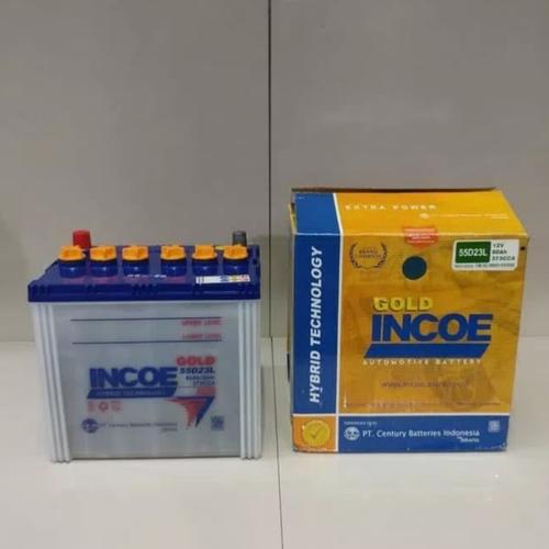 Jual AKI MOBIL INCOE GOLD 55D23L AKI BASAH 12V / 60AMPER BY ASTRA ...