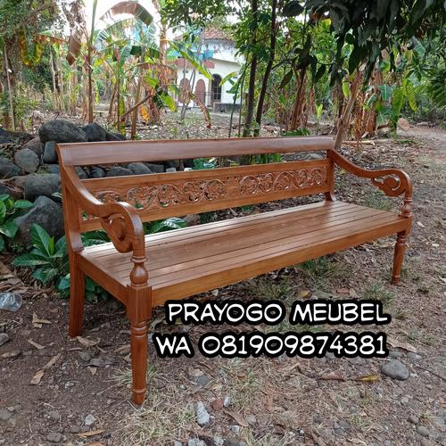 Jual Kursi risban antik kayu jati Jepara vintage jadul repro ukir ...