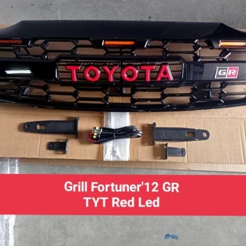 Jual front grill gril grille depan fortuner vnt 2012-2015 led raptor ...