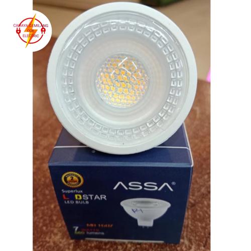 Jual Lampu led mr16 gu5.3 assa 7w 7watt 220v 220volt spot spotlight ...