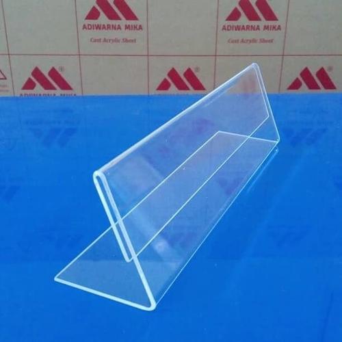 Jual Akrilik Papan Nama Meja uk 10 x 15 cm, Name tag acrylic Display ...