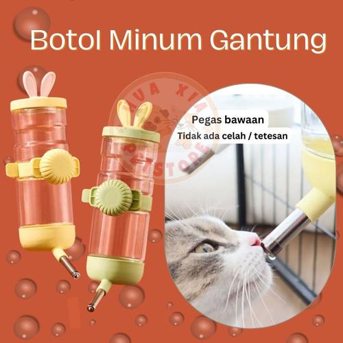 Jual Tempat Minum Botol Gantung Anjing Kucing Otomatis - Rabbit Ear ...