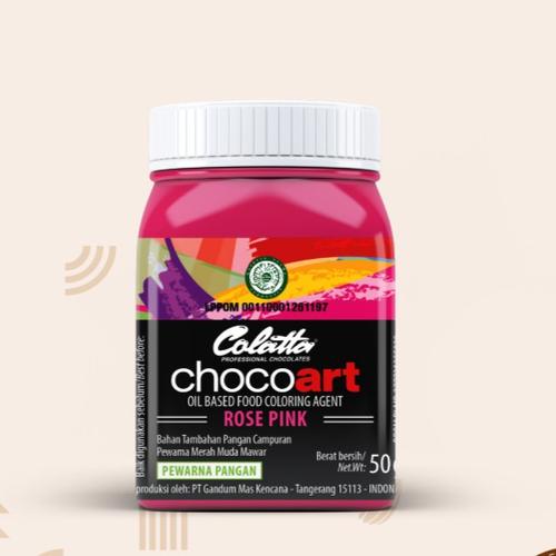 Jual Colatta Chocoart Rose Pink / Oil Based Food Colour - 50 Gram ...