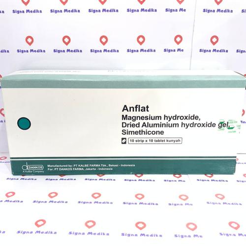 Jual Anflat Tablet Box isi 10 Strip @10 Tablet - Obat Maag - Kota ...