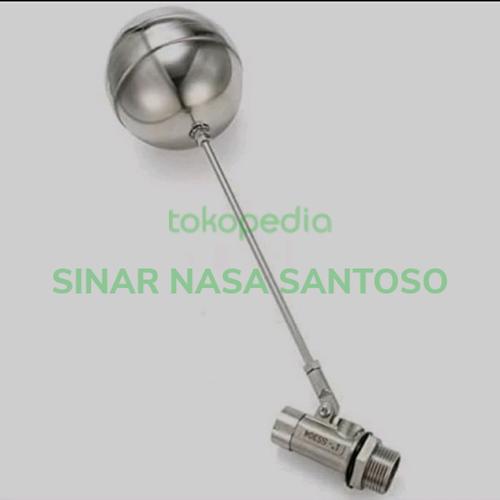 Jual Floating Valve Stainless 2" inch / Pelampung Tangki Full Stainless ...