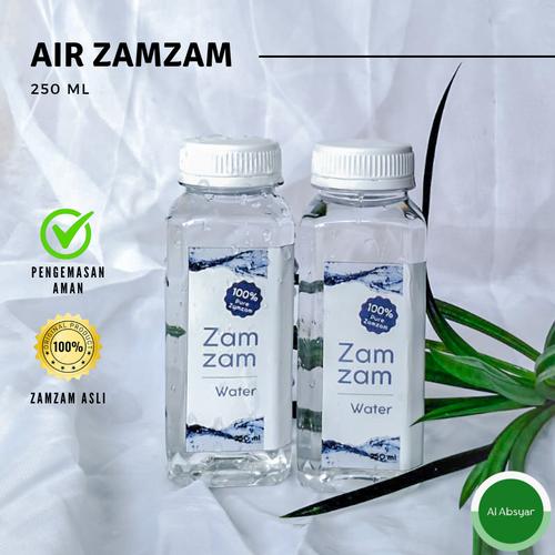 Jual Botol Kosong Air Zamzam 250 ml Air Zamzam Asli Termasuk Stiker ...