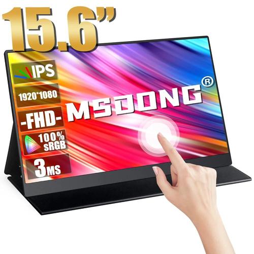 Jual Monitor Game portabel, layar sentuh 15.6 inci 1080P HDR10 HDMI ...