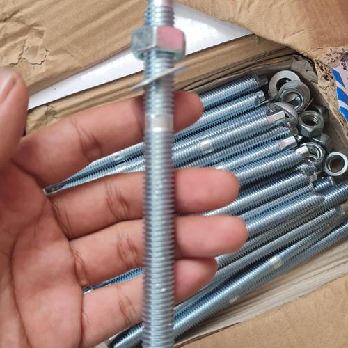 Jual CHEMICAL ANGKUR M10/ DYNABOLT / CHEMICAL ANCHOR GRADE 5.8 M10X130 ...