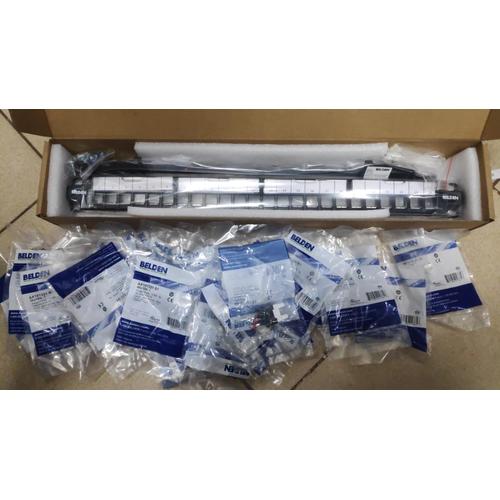 Promo Belden Patch Panel 24 port Cat6 / Patchpanel 24 Port Cat 6 ...