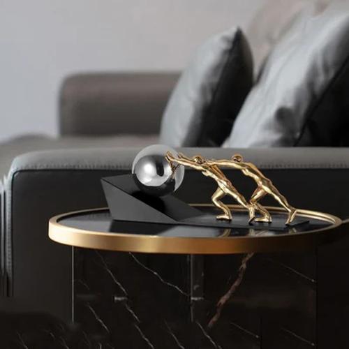 Jual Ornament Pajangan Patung / Rolling Balls Sculpture EB Home 2388 ...