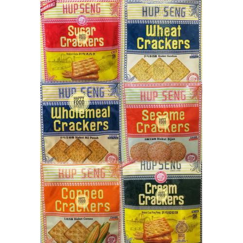 Jual HUP SENG CORNEO CRACKERS/SUGAR CRACKER SACHET/HUPSENG SESAME ...