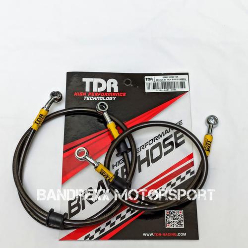Jual Paket Selang Rem TDR Black Carbon R15-R25-Satria FU-Ninja 250-GSX ...