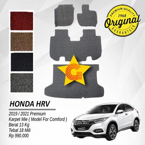 Jual Karpet Honda HRV 2019-2021 Premium Bihun Premium DT Non-Bagasi Set ...