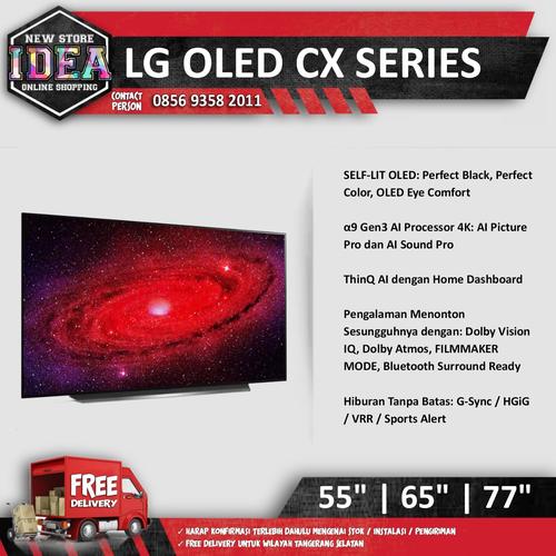 Jual LG OLED65CX - OLED TV 65" 4K HDR DOLBY VISION THINQ AI OLED 65CX ...