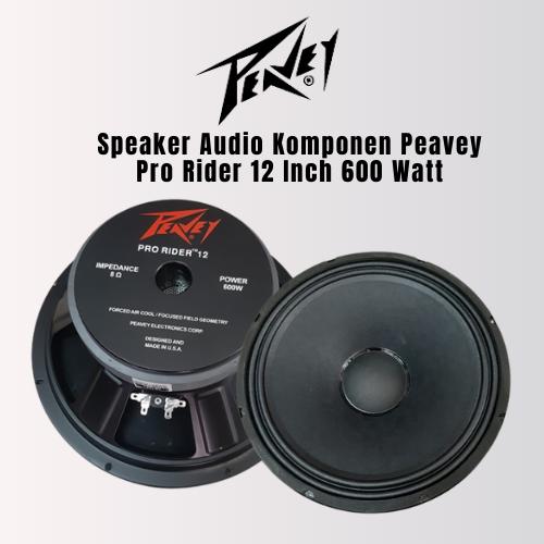 Jual SPEAKER AUDIO KOMPONEN PEAVEY PRO RIDER 12 Inch 600 Watt - Jakarta ...