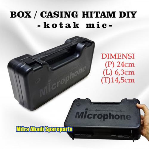 Jual Mic Box / Kotak Mic Koper Penyimpanan Mic Microfon Microphone ...