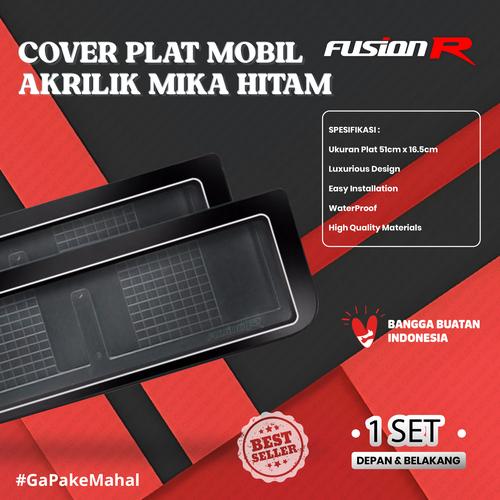 Jual COVER DUDUKAN TEMPAT TATAKAN PLAT MOBIL MIKA AKRILIK FUSION R ...