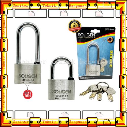 Jual Gembok Per Stainless SUS 304 Komputer Key Ukuran 40 50 60MM ...