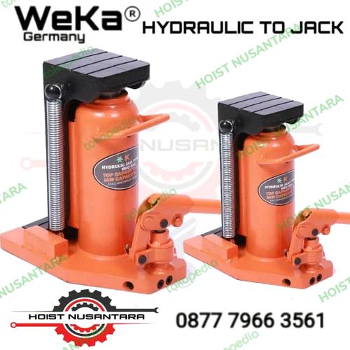 Jual Hydraulic toe Jack 30ton / Dongkrak sepatu 30ton WEKA GERMANY ...