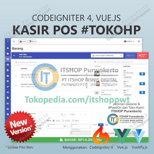 Jual Source Code Aplikasi Web Kasir AksaPOS edisi TokoHP Codeigniter 4 ... Jual Source Code Aplikasi Web Kasir AksaPOS edisi TokoHP Codeigniter 4 ...