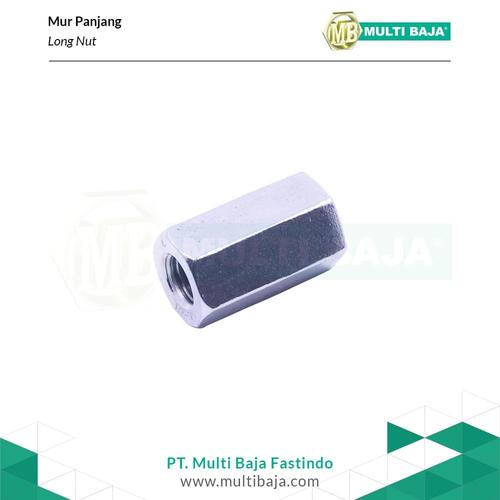 Jual Mur Panjang Stainless Steel 304 M10 x 30 Long Nut - M10 x 30 ...